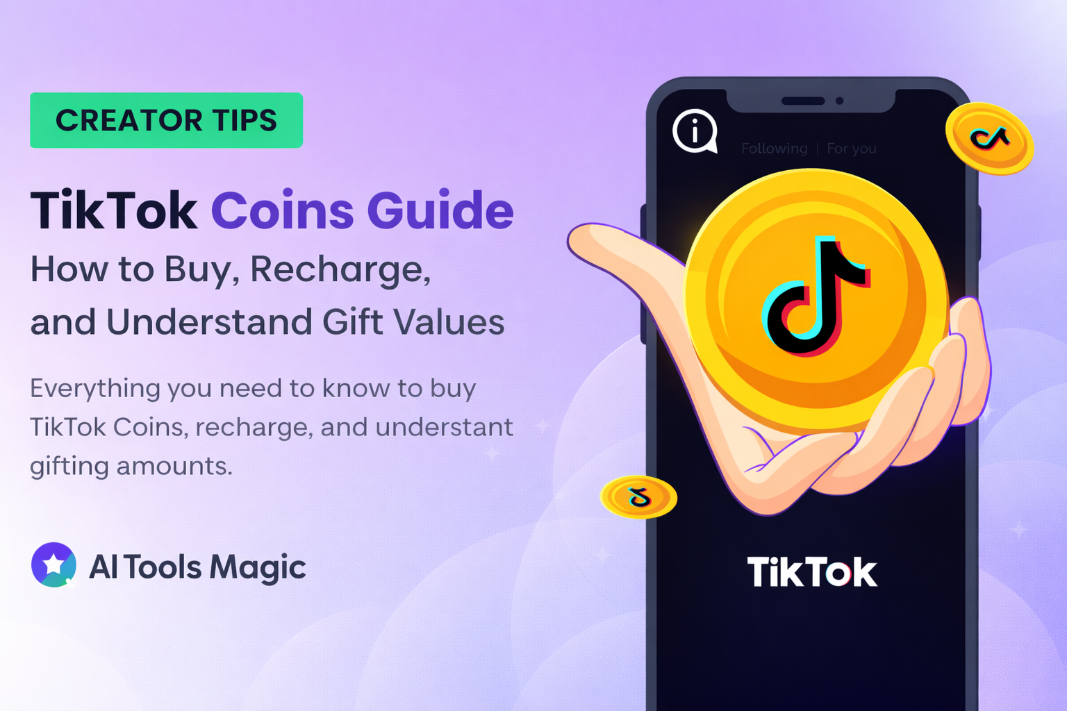 TikTok Coins Guide: How to Buy, Recharge, and Understand Gift Values